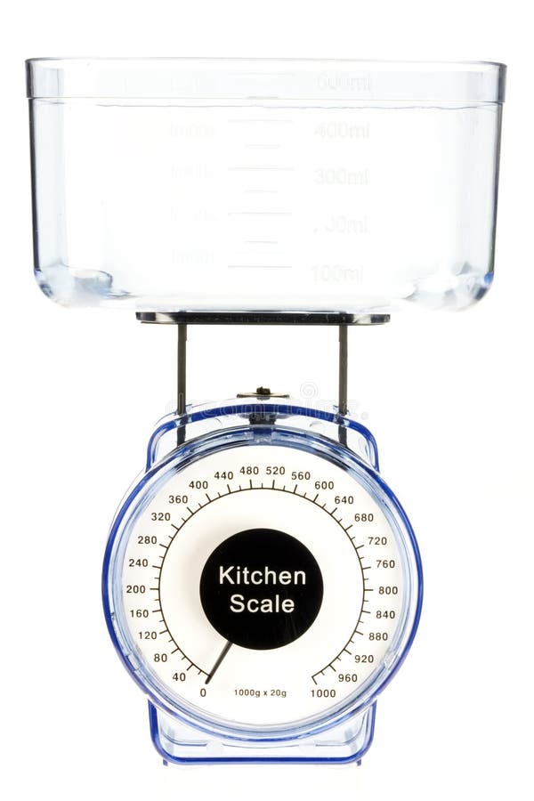 Kitchen scale. stock photo. Image of kitchen, plastic - 5955820