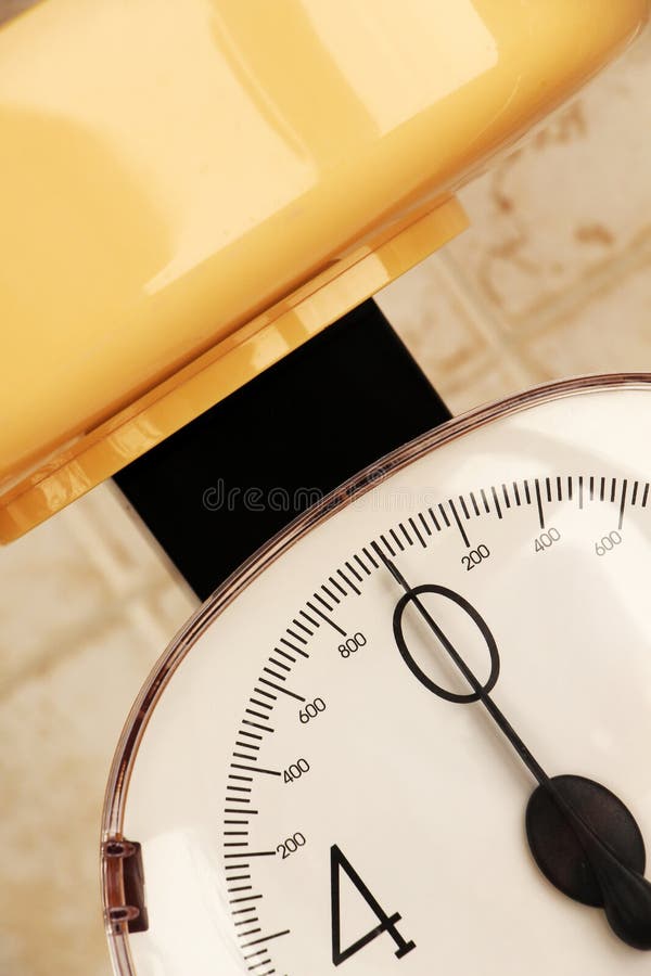 Kitchen Scale, Bright Colours Stock Photo - Image of ingredients ...