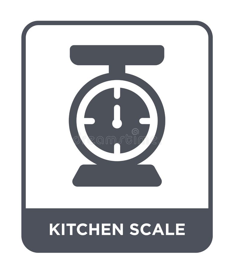 Big Scale Icon in Trendy Design Style. Big Scale Icon Isolated on White ...