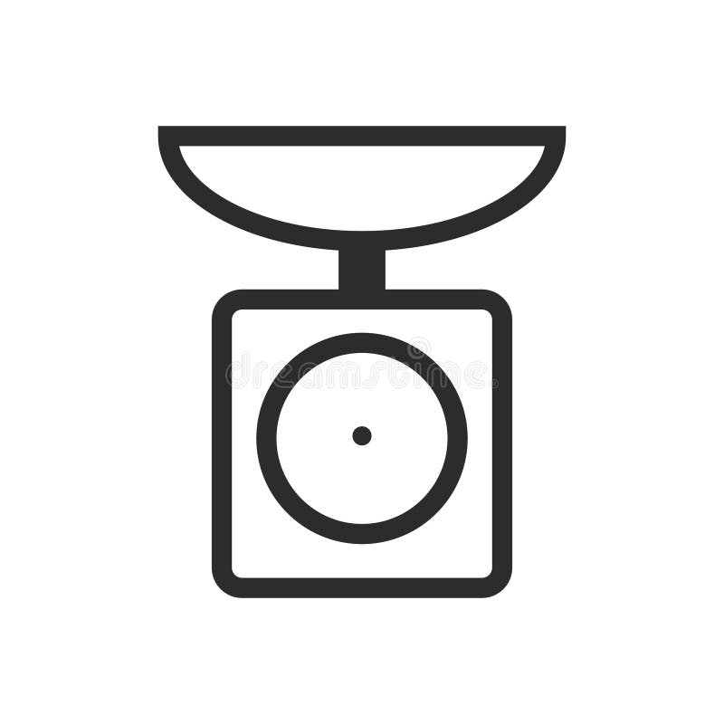 Kitchen Scale. Vector Illustration Decorative Design Stock Vector ...
