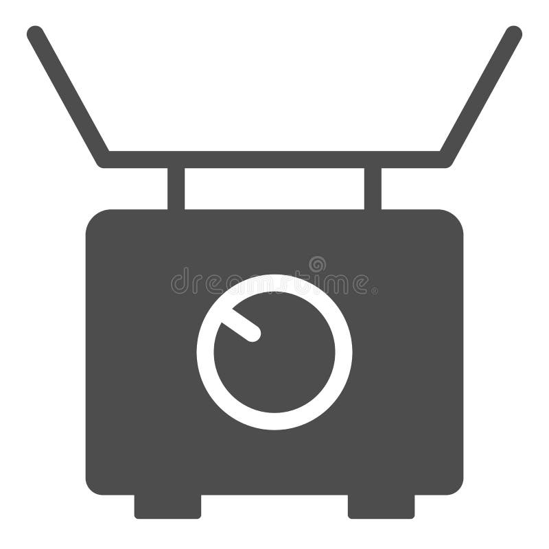 Kitchen Scales Solid Icon. Weight Vector Illustration Isolated on White ...