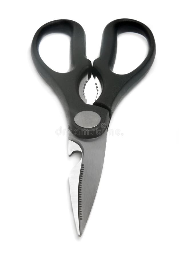 Kitchen scissors stock photo. Image of detail, iron, design - 23626292