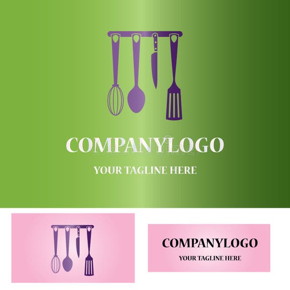 Kitchen set logo stock vector. Illustration of cookery - 82245770