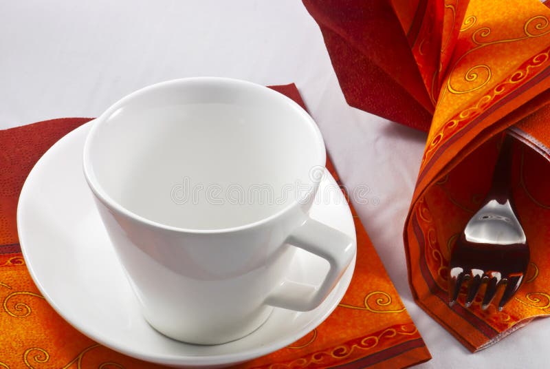 Kitchen setting with cup stock image. Image of minimalist - 22840839