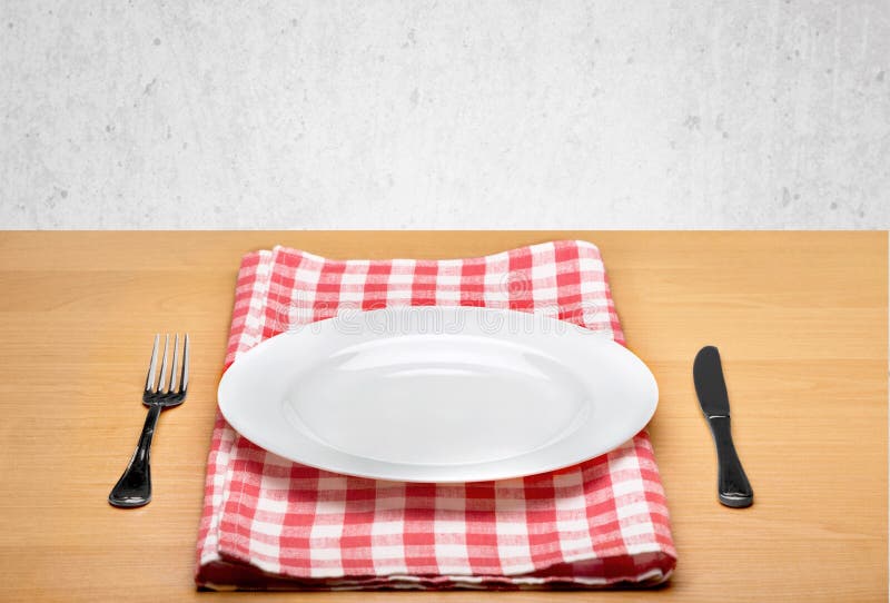 Kitchen setting stock photo. Image of arrangement, napkin - 60274812