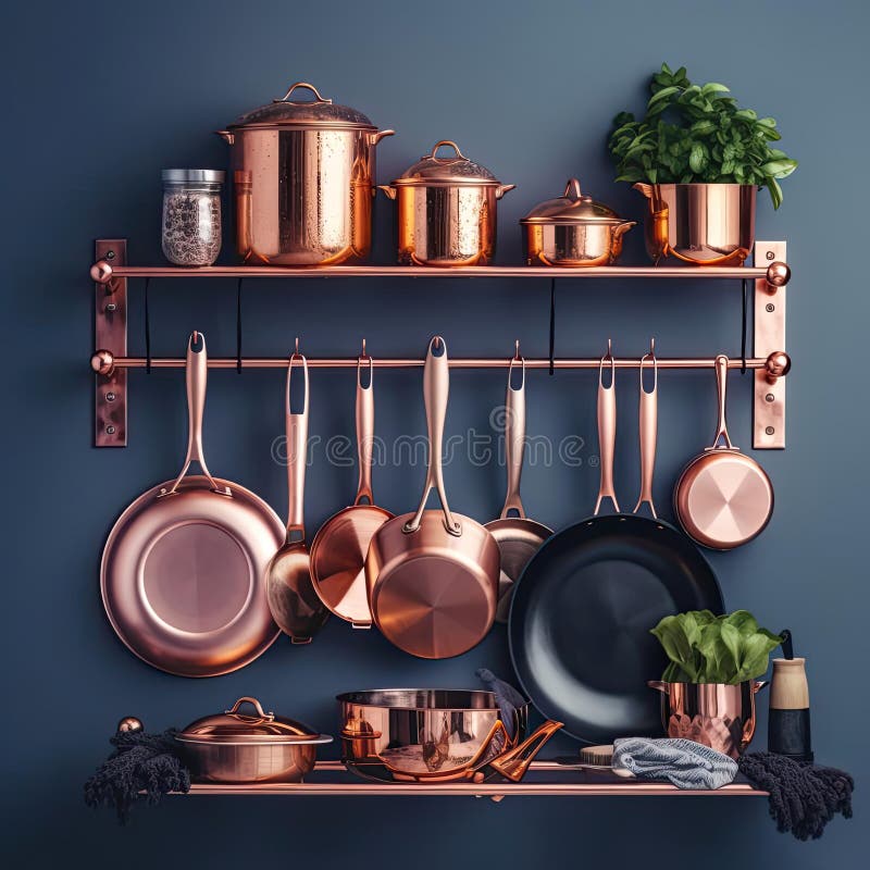 Copper Pans Stock Illustrations – 31 Copper Pans Stock Illustrations ...