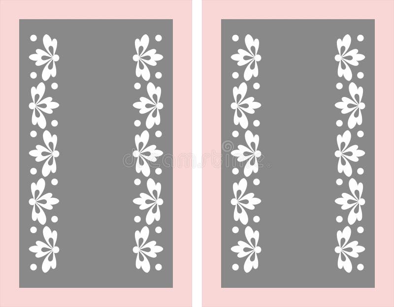 Kitchen Shutter Glass Design Vector CDR Stock Vector - Illustration of ...
