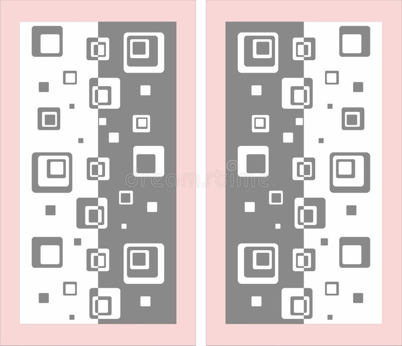 Kitchen Shutter Glass Design Vector CDR Stock Vector - Illustration of ...