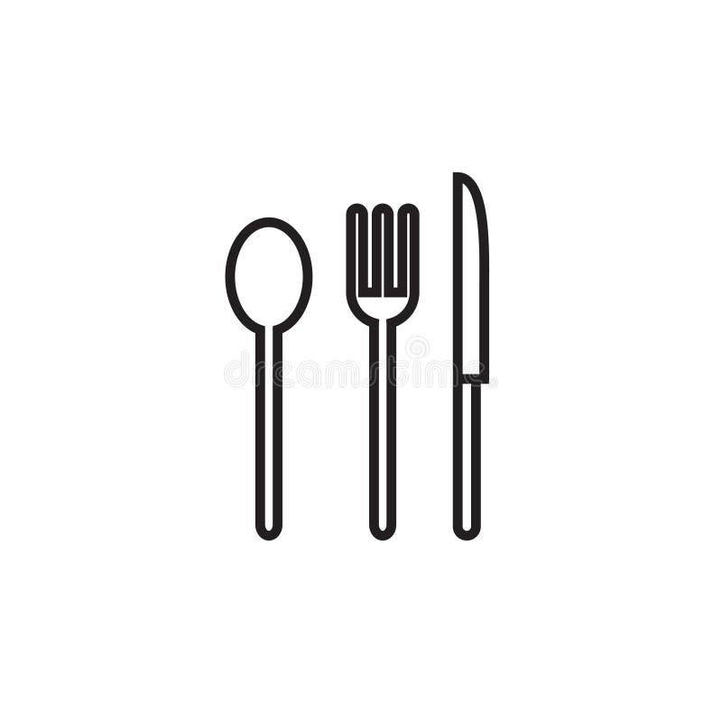 Kitchen Silverware. Vector Illustration Decorative Design Stock Vector ...