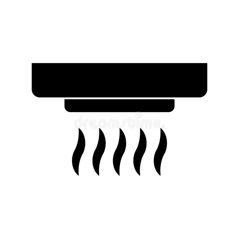 Kitchen Smoke Exhauster Icon Stock Vector - Illustration of equipment ...