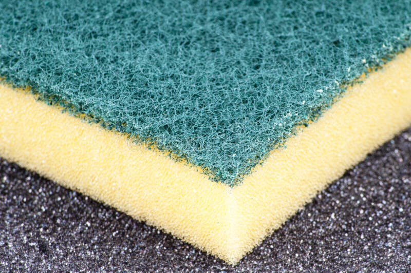 Kitchen Sponge close up stock photo. Image of domestic - 24155880