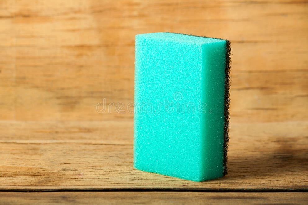 Kitchen sponge close up stock photo. Image of pattern - 85573242
