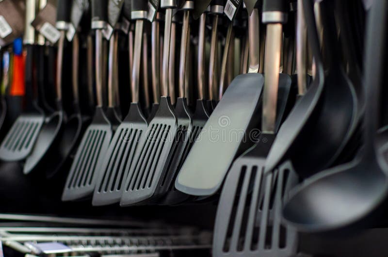 Kitchen Staff for Sale in the Store Stock Image - Image of cooking ...