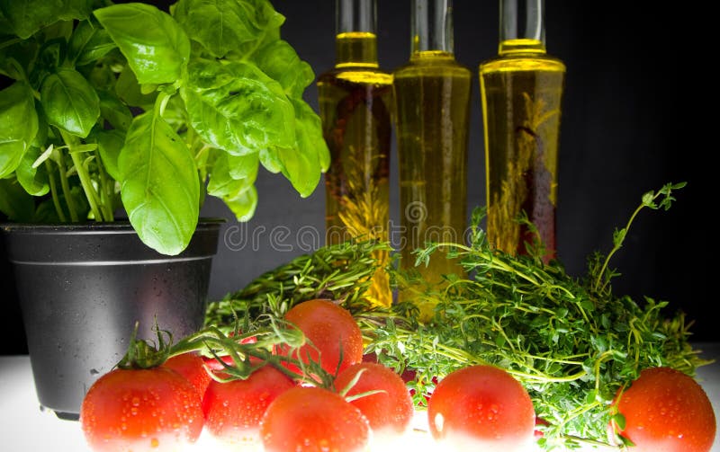 Kitchen still life stock image. Image of gourmet, fresh - 6652115