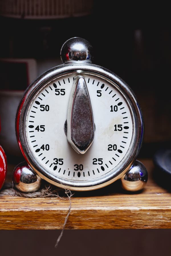 Kitchen stopwatch retro stock image. Image of table, beginnings - 40825383
