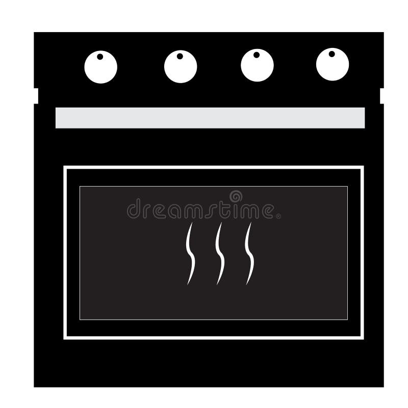 Oven Sign Line Icon Concept. Oven Sign Flat Vector Symbol, Sign ...