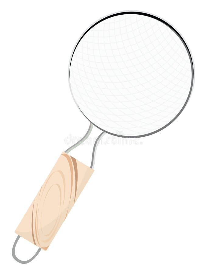Kitchen strainer, icon stock vector. Illustration of strainer - 262386555