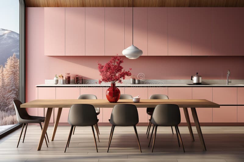 An Example of a Pink Animation Set Stock Illustration - Illustration of ...