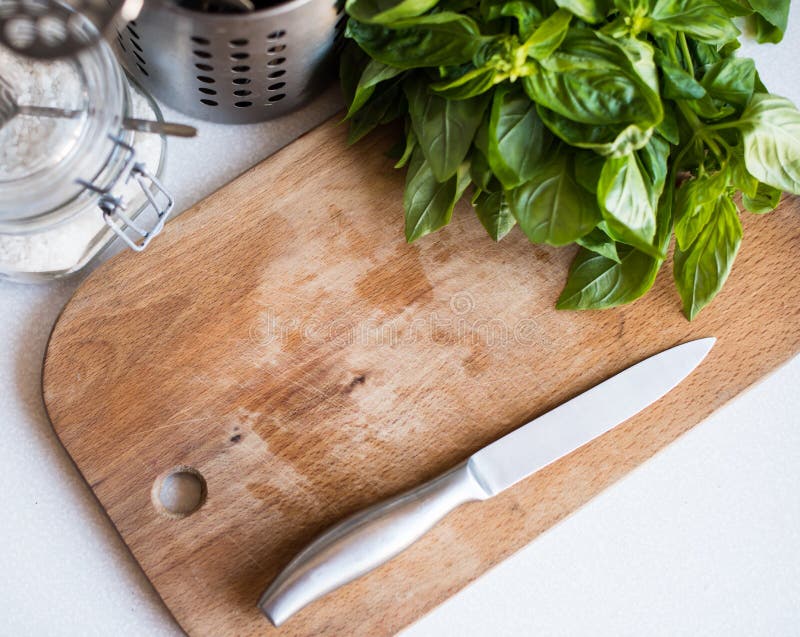 Kitchen table top view stock photo. Image of domestic - 55378748