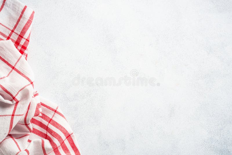 Kitchen Tablecloth on White. Stock Photo - Image of spices, eating ...