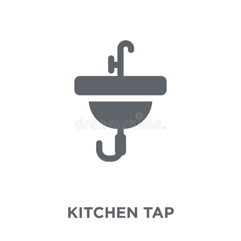 Kitchen Tap Icon from Kitchen Collection. Stock Vector - Illustration ...
