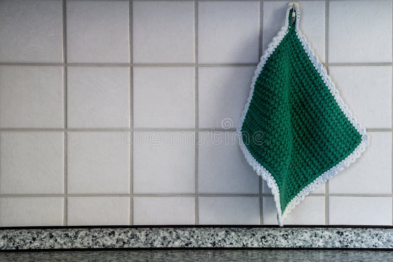 Kitchen Tile Background. White Kitchen Tiles Texture with Copy Space ...