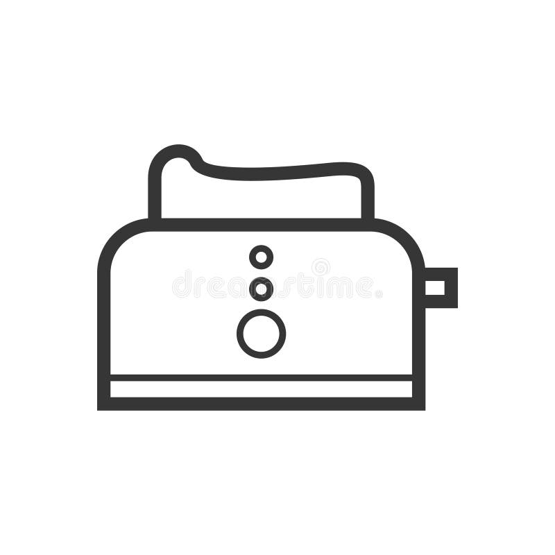 Toaster Outline Stock Illustrations – 4,205 Toaster Outline Stock ...