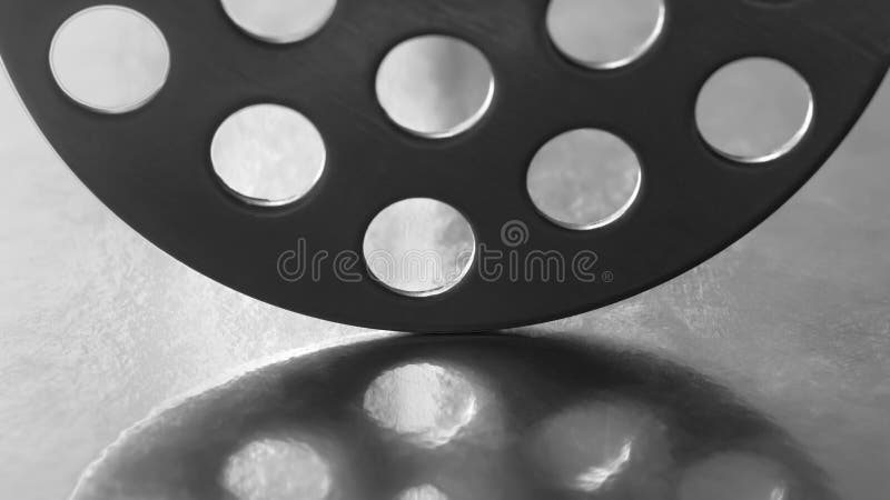 Kitchen Tool. Abstract Composition. Macro Texture of a Metal Kitchen ...