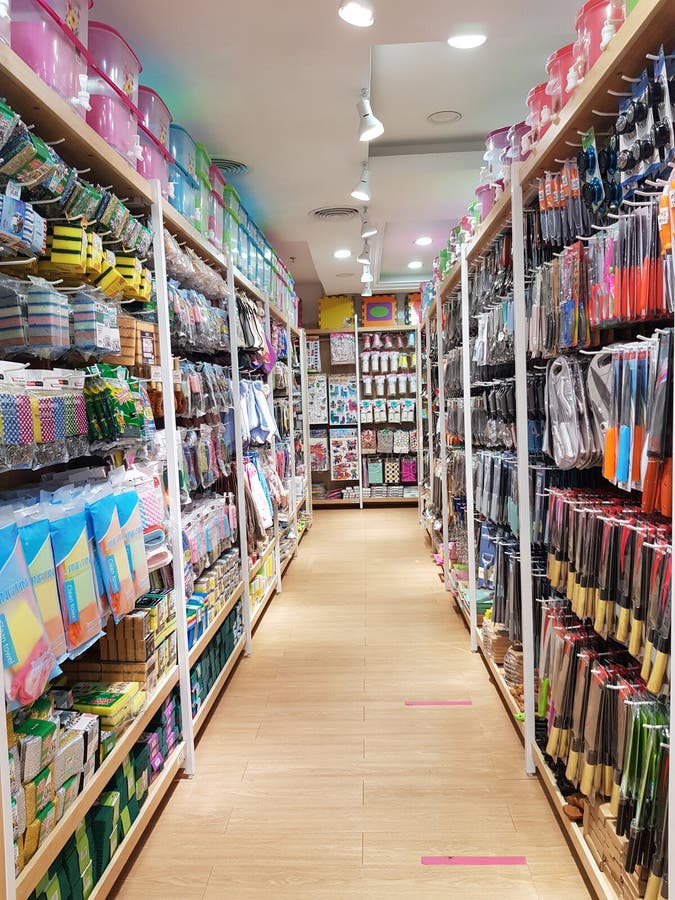 Kitchen Tool on the Rack at Shopping Mall Stock Photo - Image of mall ...