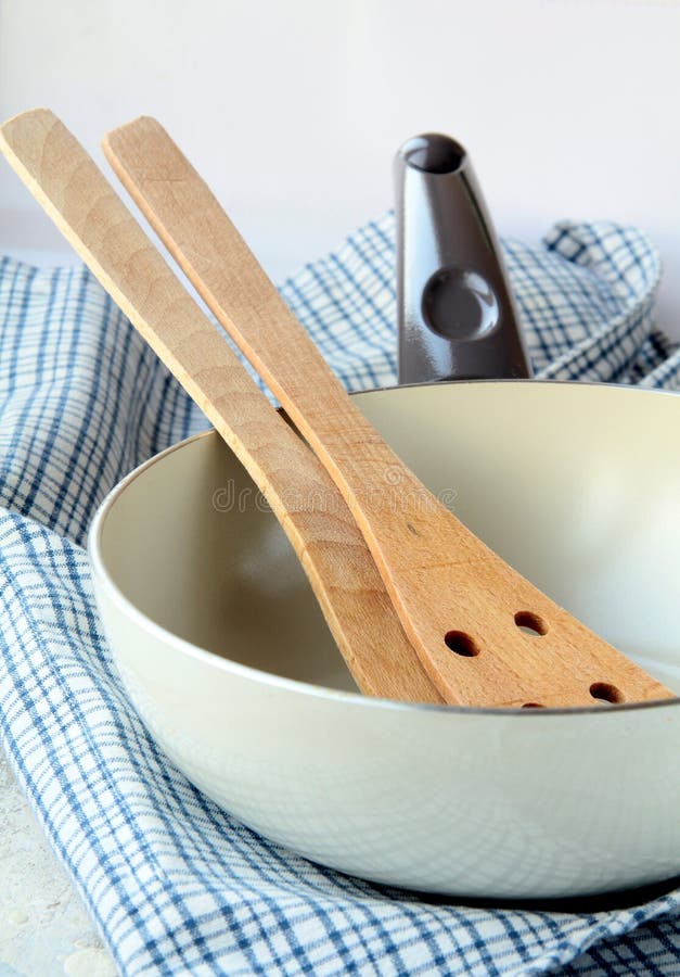 Kitchen tools stock photo. Image of steel, utensil, saucepan - 17200398