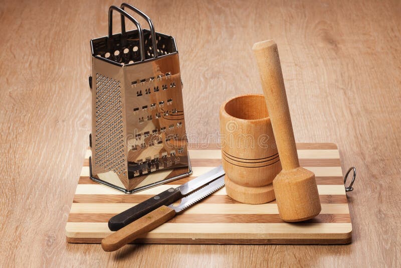 Kitchen tools stock image. Image of stainless, steel - 18130695