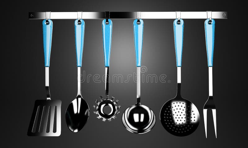 Kitchen tools stock illustration. Illustration of soup - 28657103