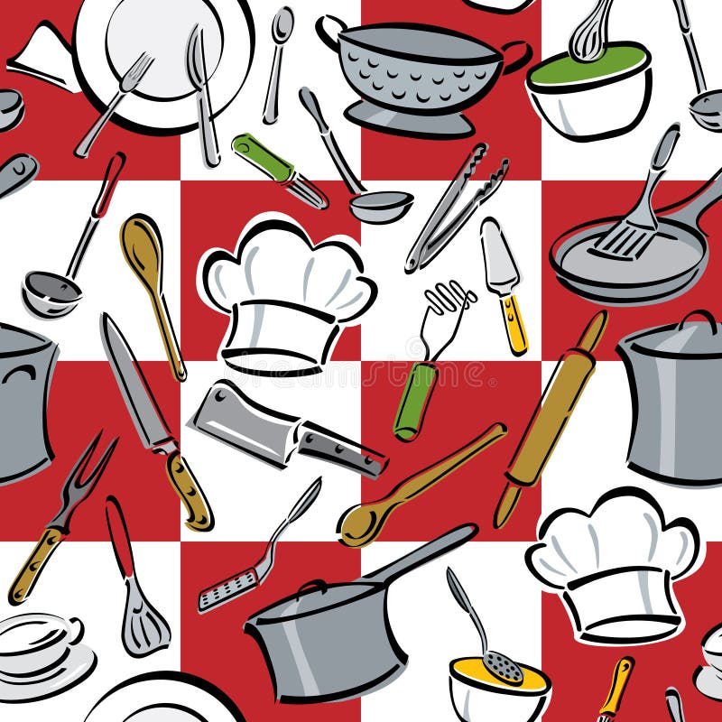 Chef s Tools stock vector. Illustration of scoop, food - 7760428