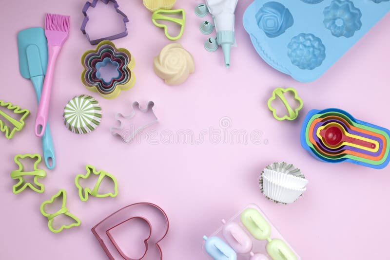 Kitchen Tools. Cooking Utensils for Baking Stock Photo - Image of whisk ...