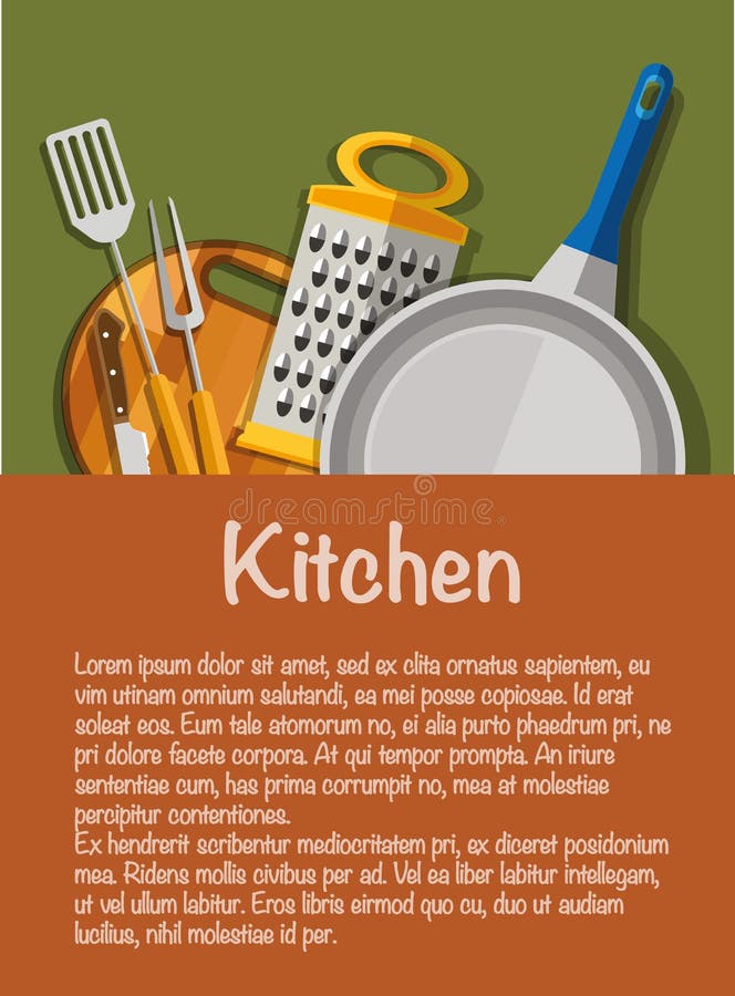 Kitchen Instruments Stock Illustrations – 830 Kitchen Instruments Stock ...