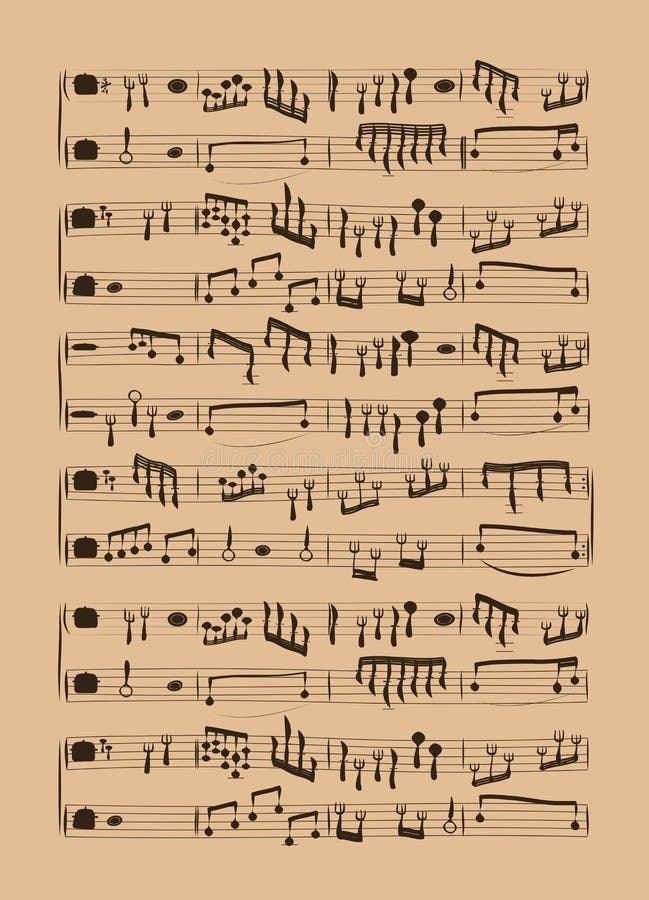 Music Ladles Stock Illustrations – 6 Music Ladles Stock Illustrations ...