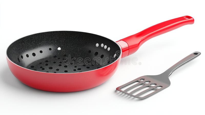 Kitchen Tools are Represented by an Icon Consisting of a Black Frying ...