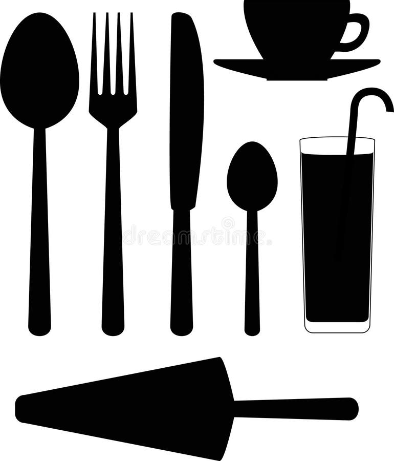 Kitchen tools stock illustration. Illustration of desert - 82015655