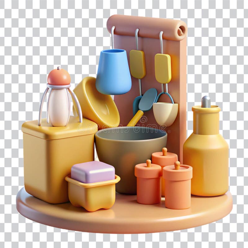 Kitchen Tools Sales Background Stock Illustration - Illustration of ...