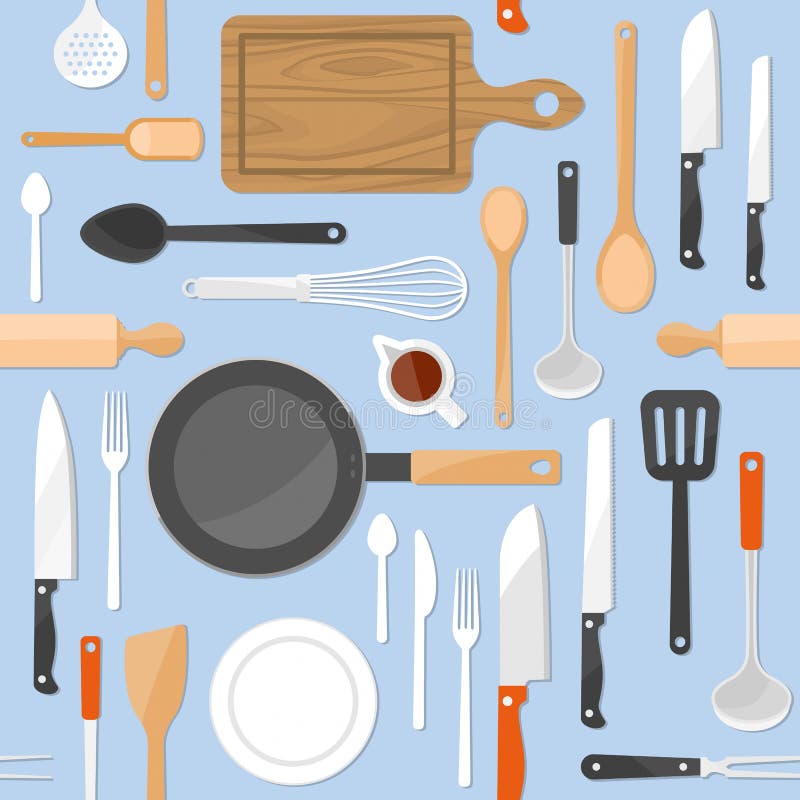 Kitchen Utensils Background