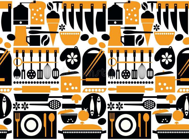 Kitchen Tools stock illustration. Illustration of bakery - 34668348