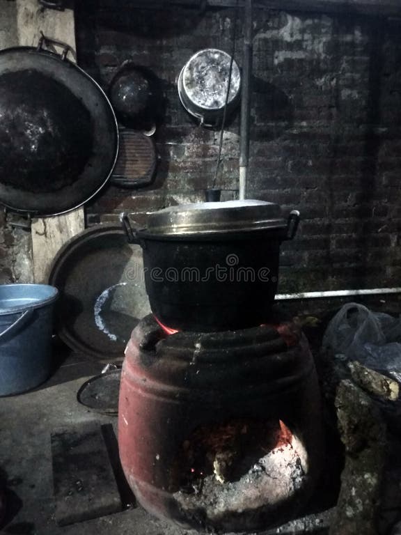Kitchen Traditional of Central Java Stock Photo - Image of java ...