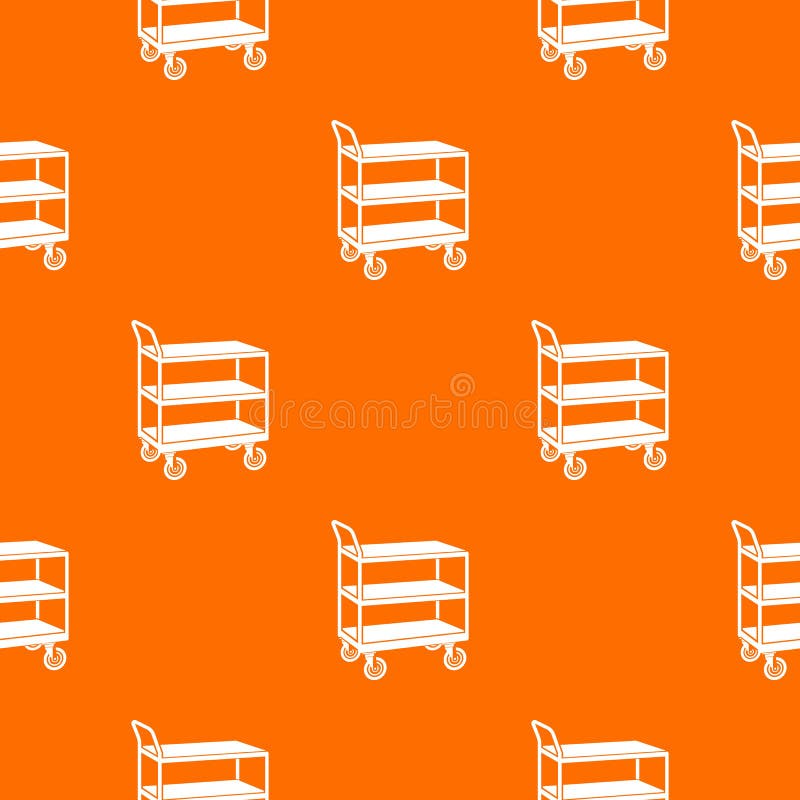 Kitchen Trolley Icon, Simple Black Style Stock Vector - Illustration of ...