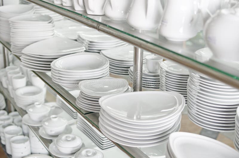 Broken Porcelain Plates stock photo. Image of dinner - 144943024