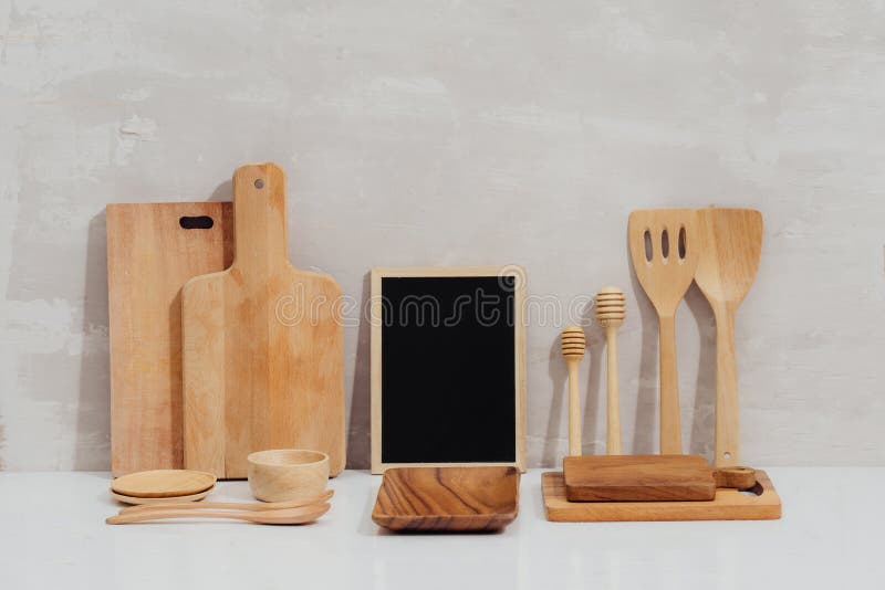 Kitchen Utensils Background with a Blank Space for a Text, Home Kitchen ...