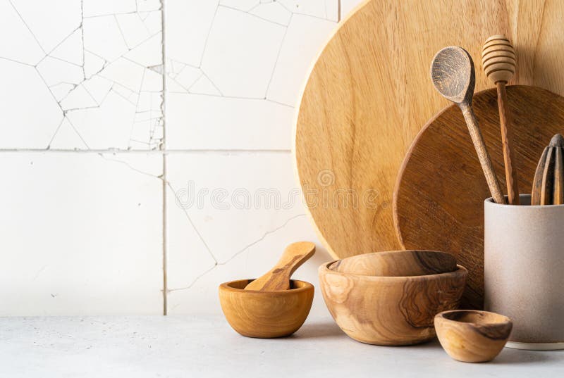 Kitchen Utensils Background Stock Photo - Image of space, modern: 272694688