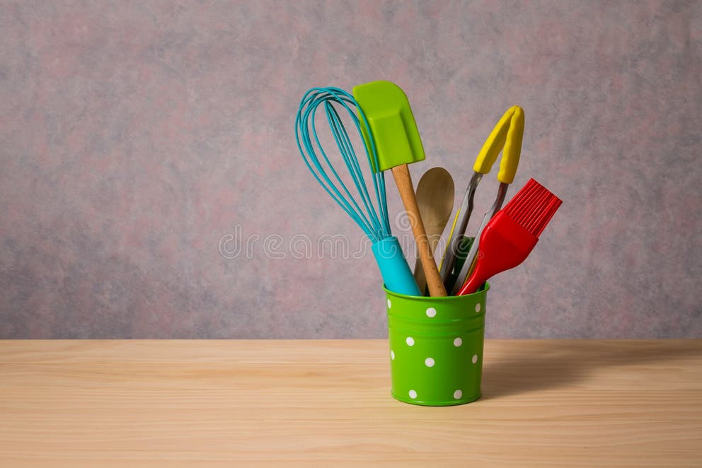 Kitchen utensils stock photo. Image of food, manual, background - 62288648