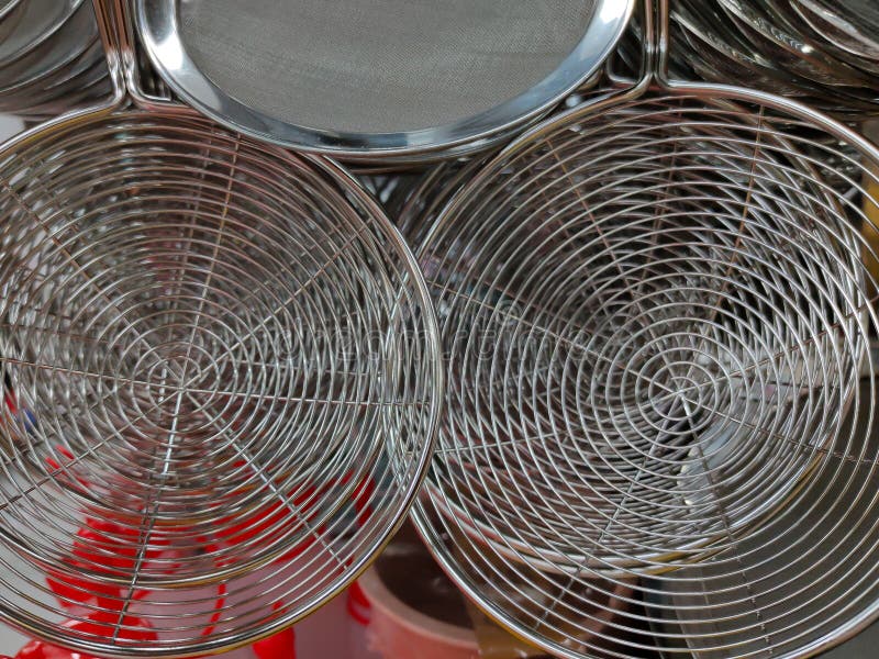 Kitchen Utensils on Display at Store Stock Image - Image of ceiling ...