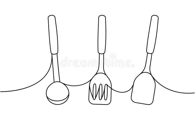 Kitchen Line Drawing Stock Illustrations – 43,098 Kitchen Line Drawing ...