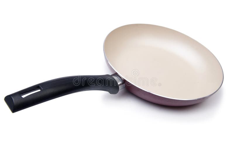 Kitchen Utensils Pan Pot Isolated Stock Photo - Image of gray, saucepan ...